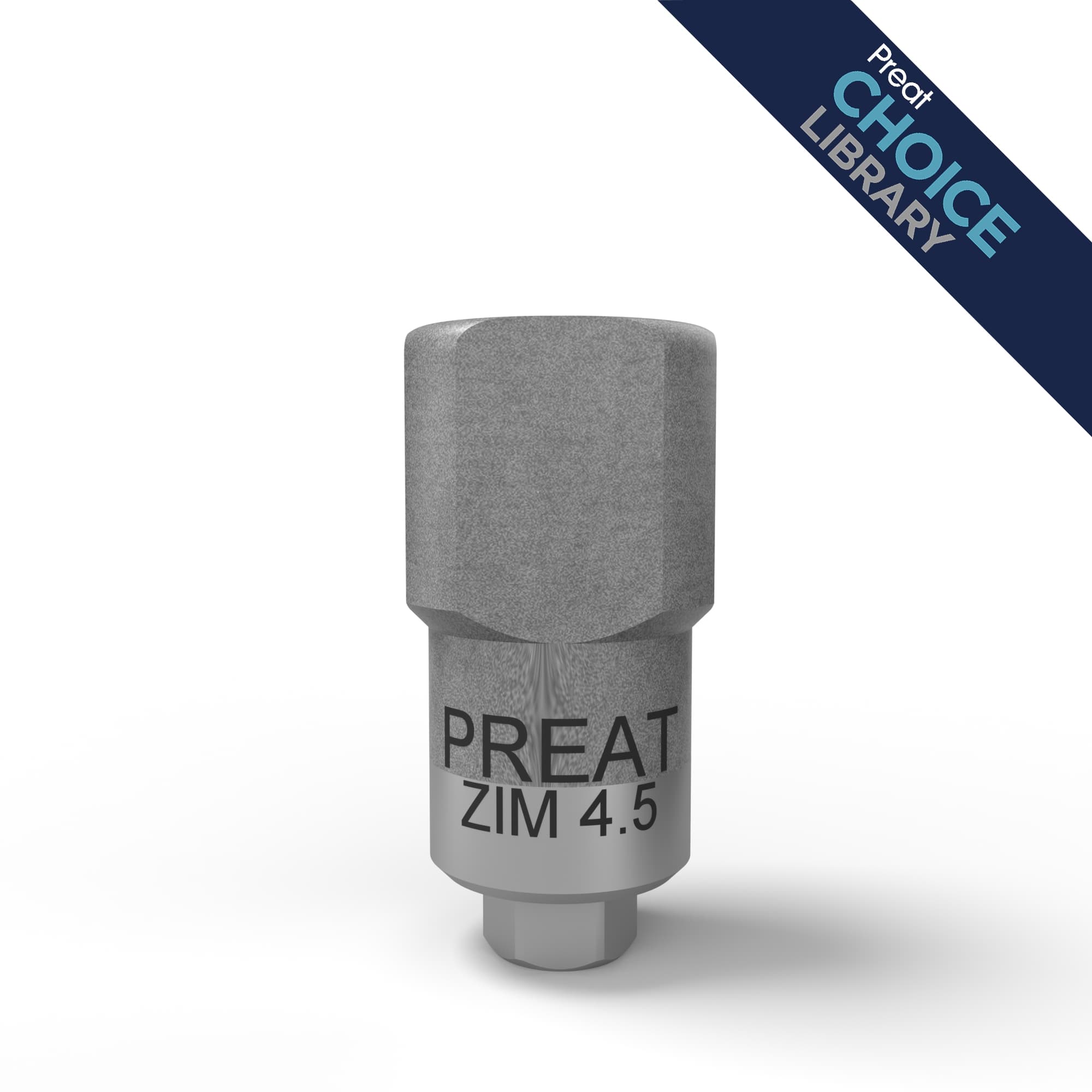 Zimmer® TSV-compatible 4.5mm Scan Body - Preat