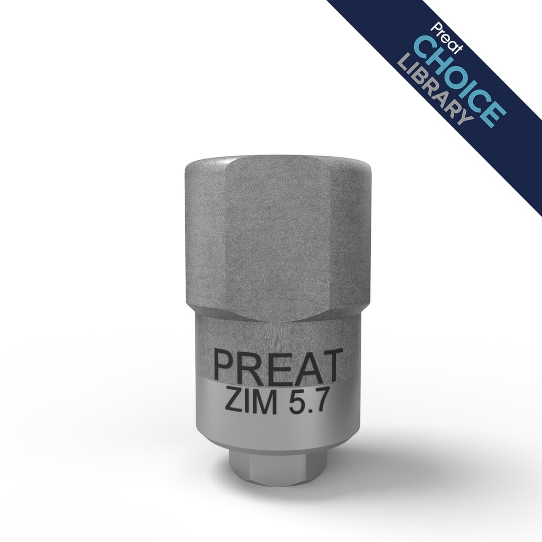 Zimmer® TSV-compatible 5.7mm Scan Body - Preat