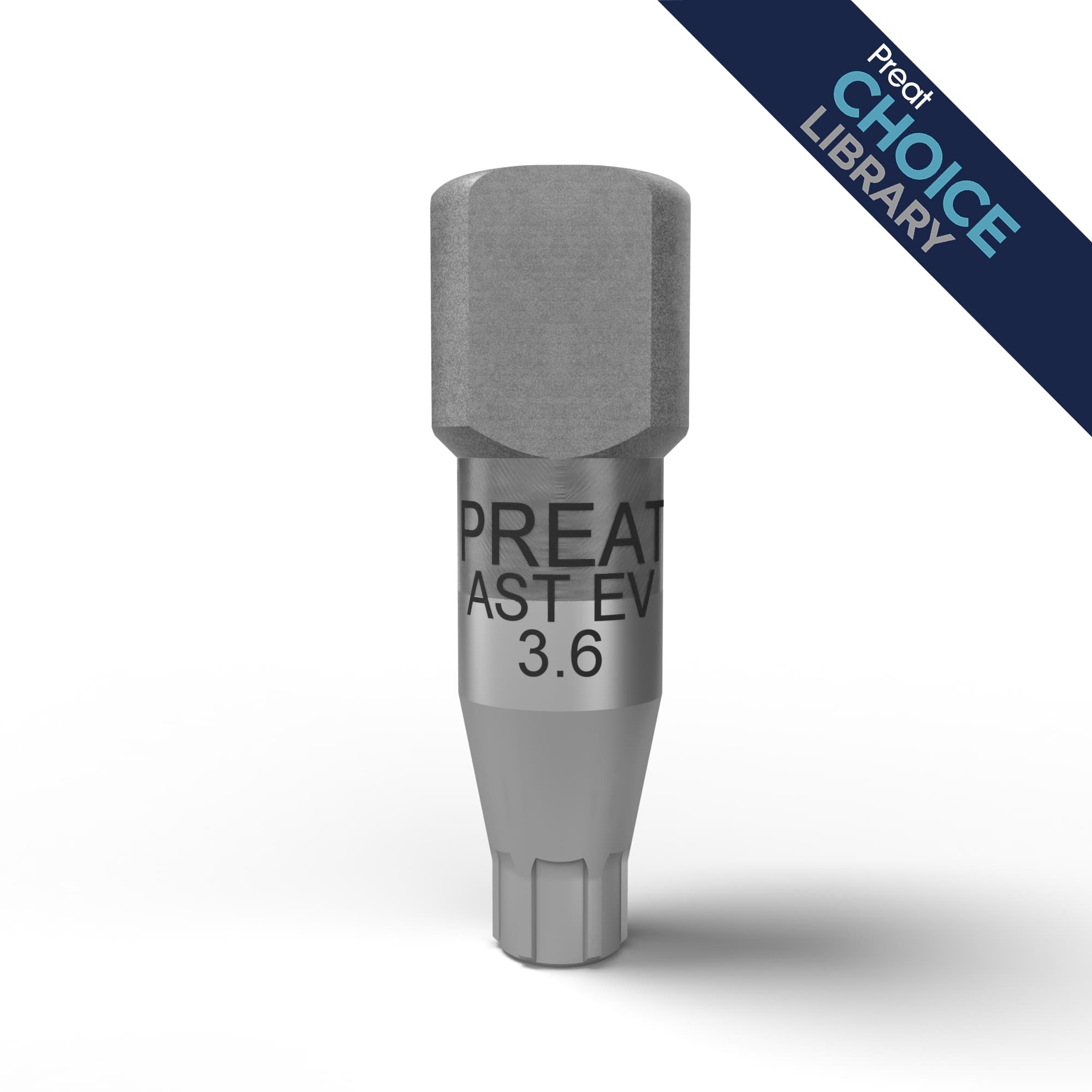 Astra® EV-compatible 3.6mm Scan Body - Preat