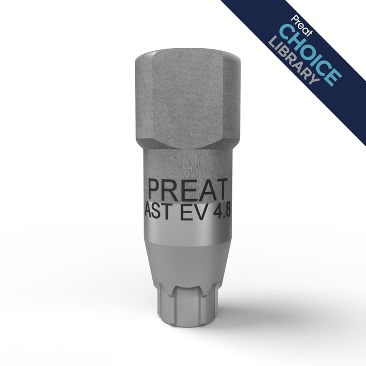 Astra® EV-compatible 4.8mm Scan Body - Preat