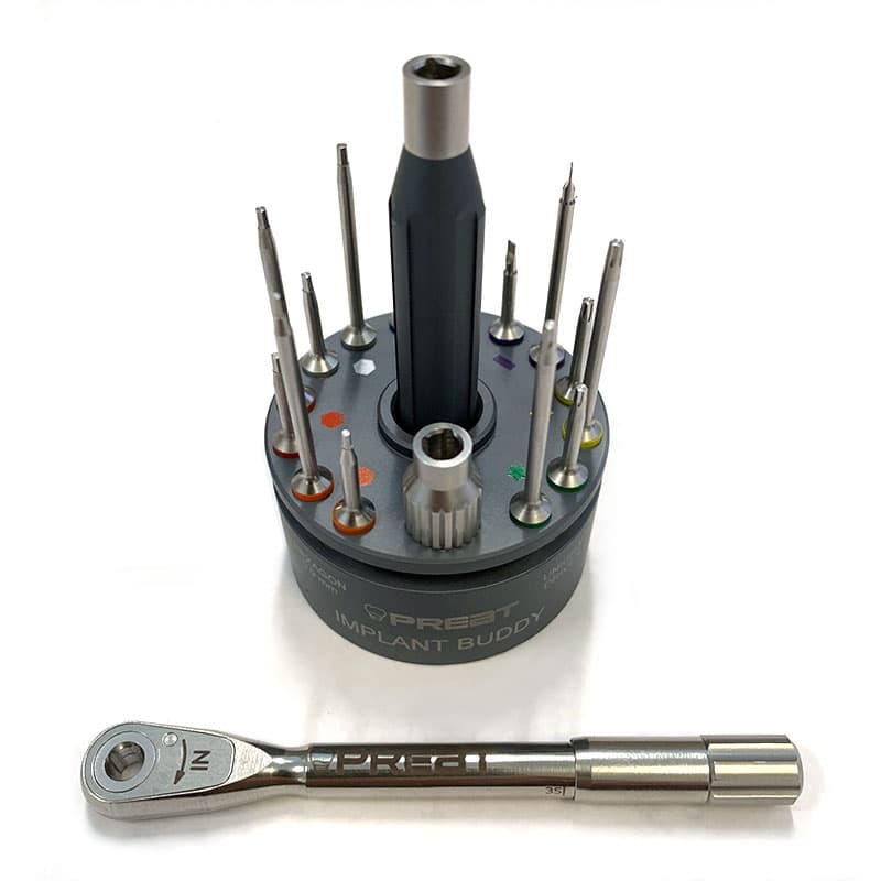 Implant Buddy & Omega Wrench Set - Preat